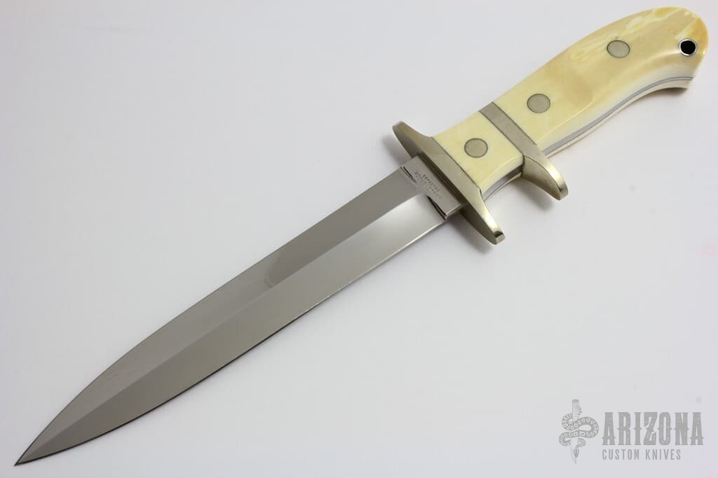 Sub Hilt Dagger with Ivory - Arizona Custom Knives