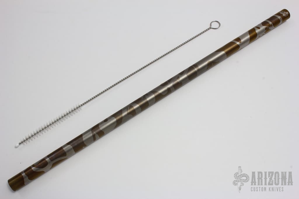 Titanium Drinking Straw - Arizona Custom Knives