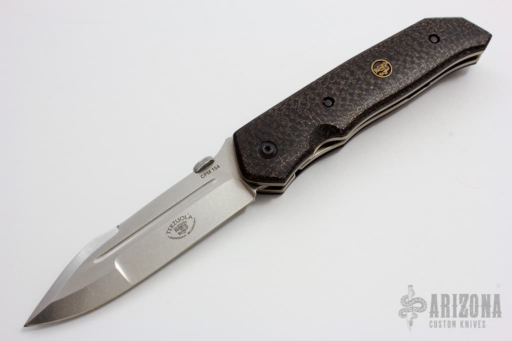 Athena Folding Dagger w/ Greenberg Fuller | Arizona Custom Knives