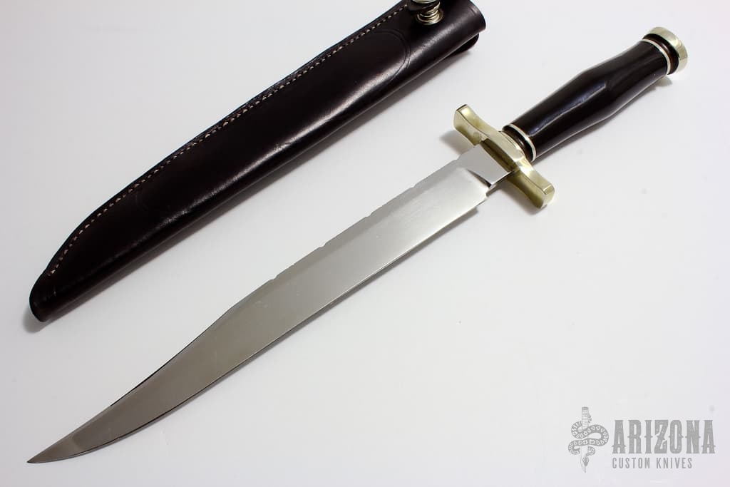 Toothpick-Style Bowie - Arizona Custom Knives