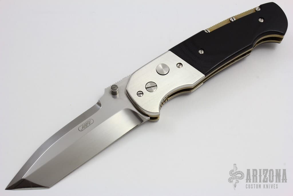 ADV Tanto Tactical - Button Lock - Arizona Custom Knives