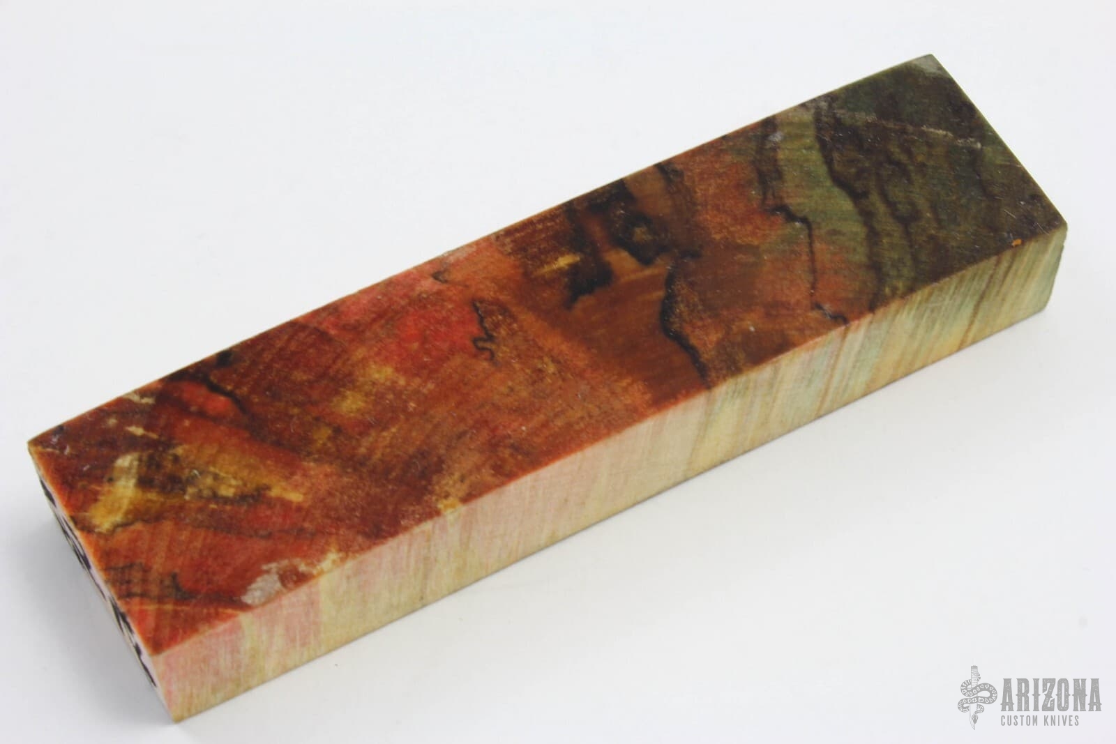 Alaskan Spaulted Birch Block | Arizona Custom Knives