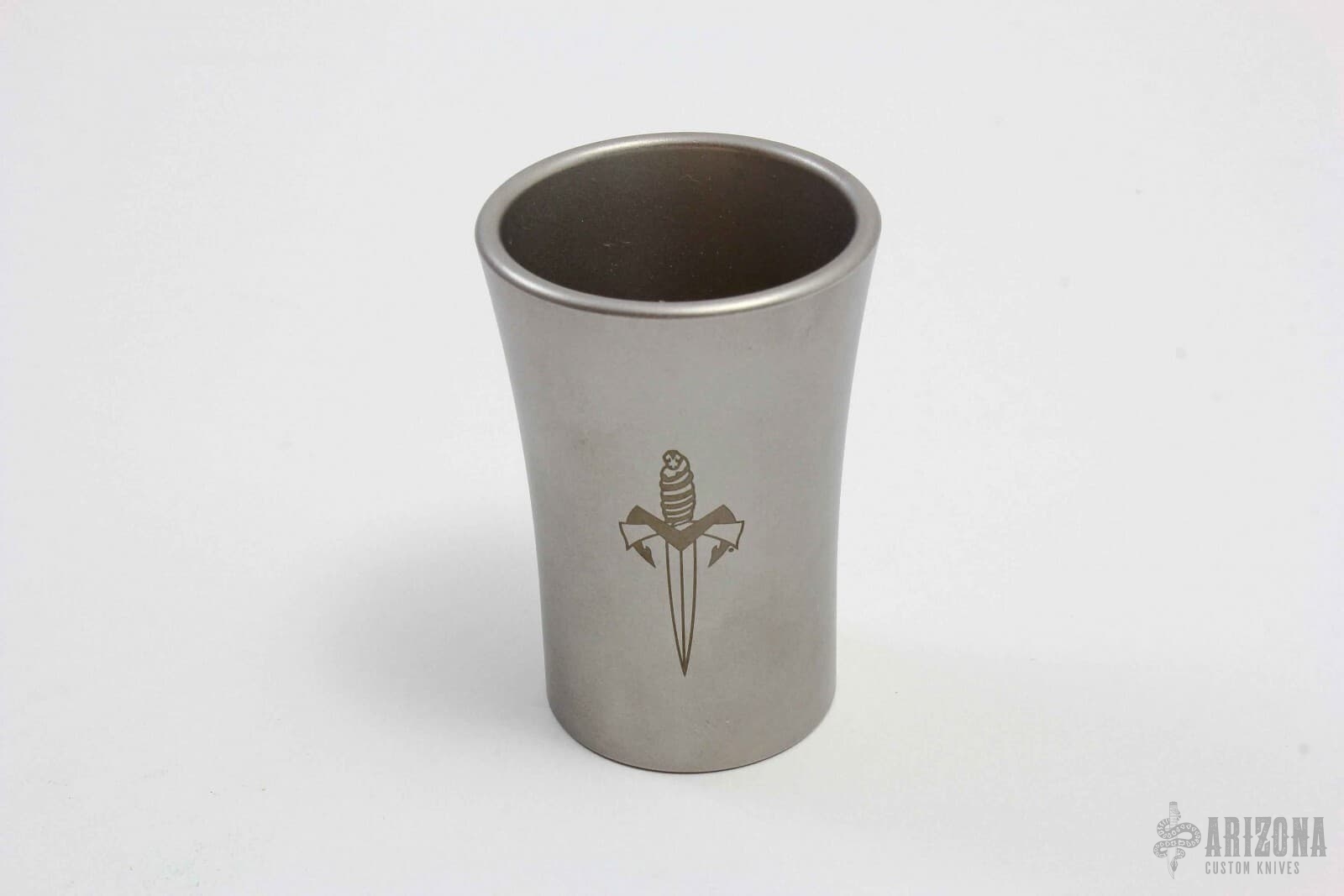 Titanium Shot Glass- TKI 2015 - Arizona Custom Knives