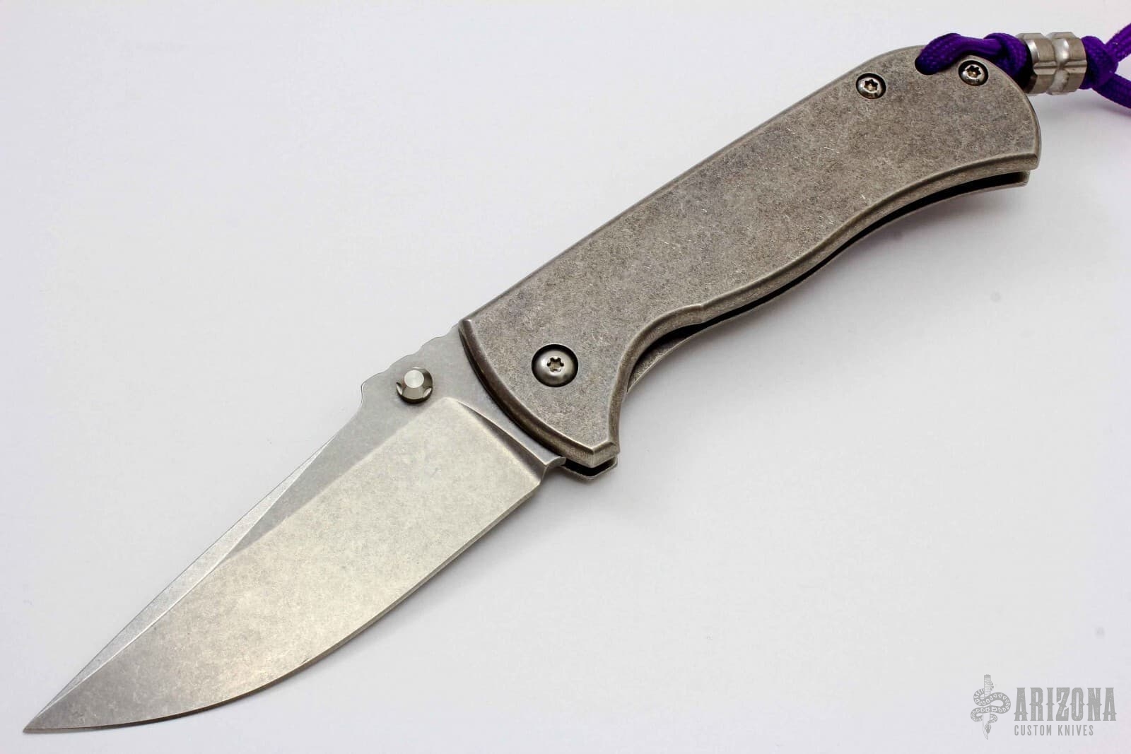 Talos - Timascus Clip - Arizona Custom Knives