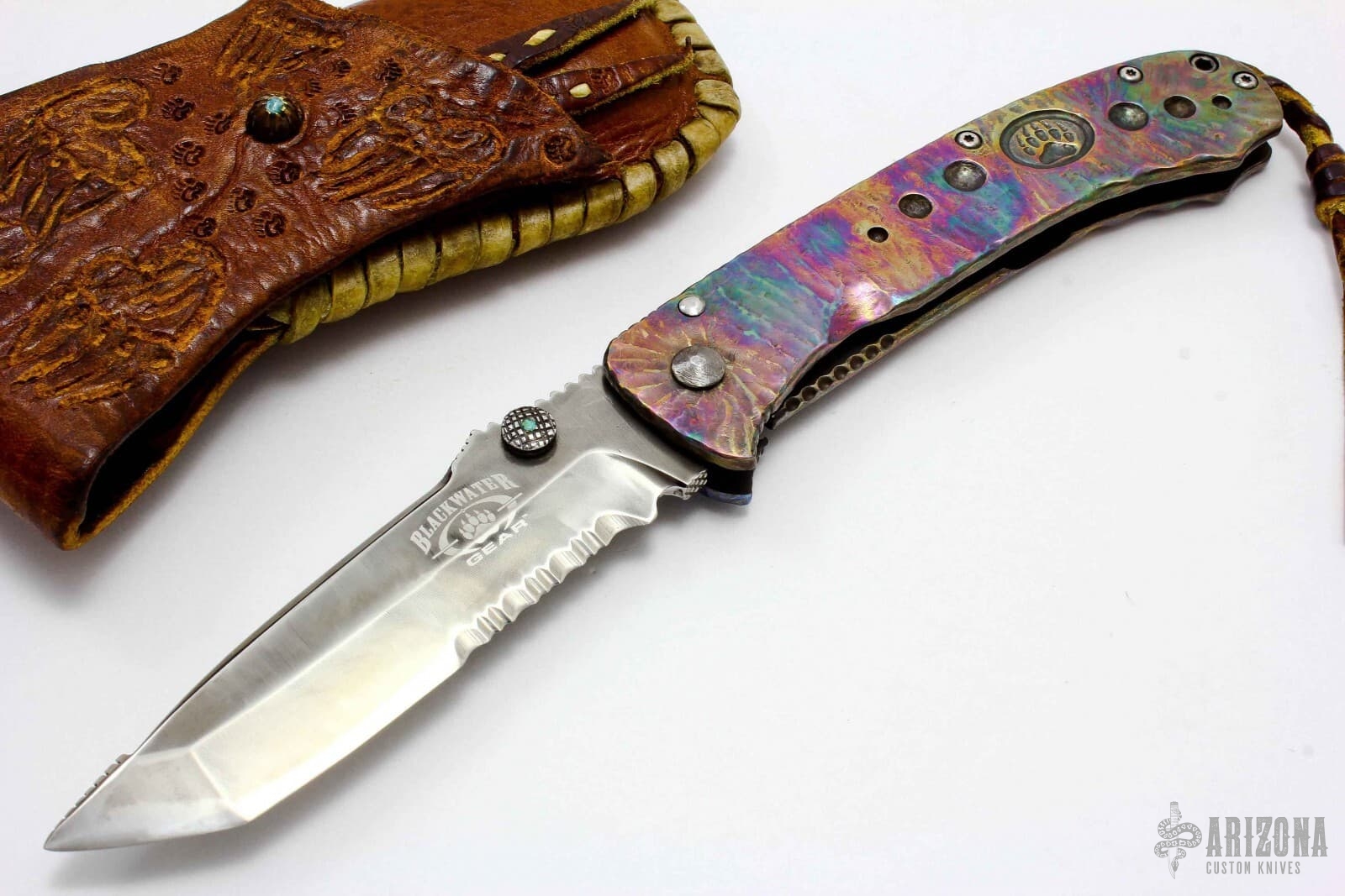 Bob Lum Tanto II (#135/250) - Pimped - Arizona Custom Knives
