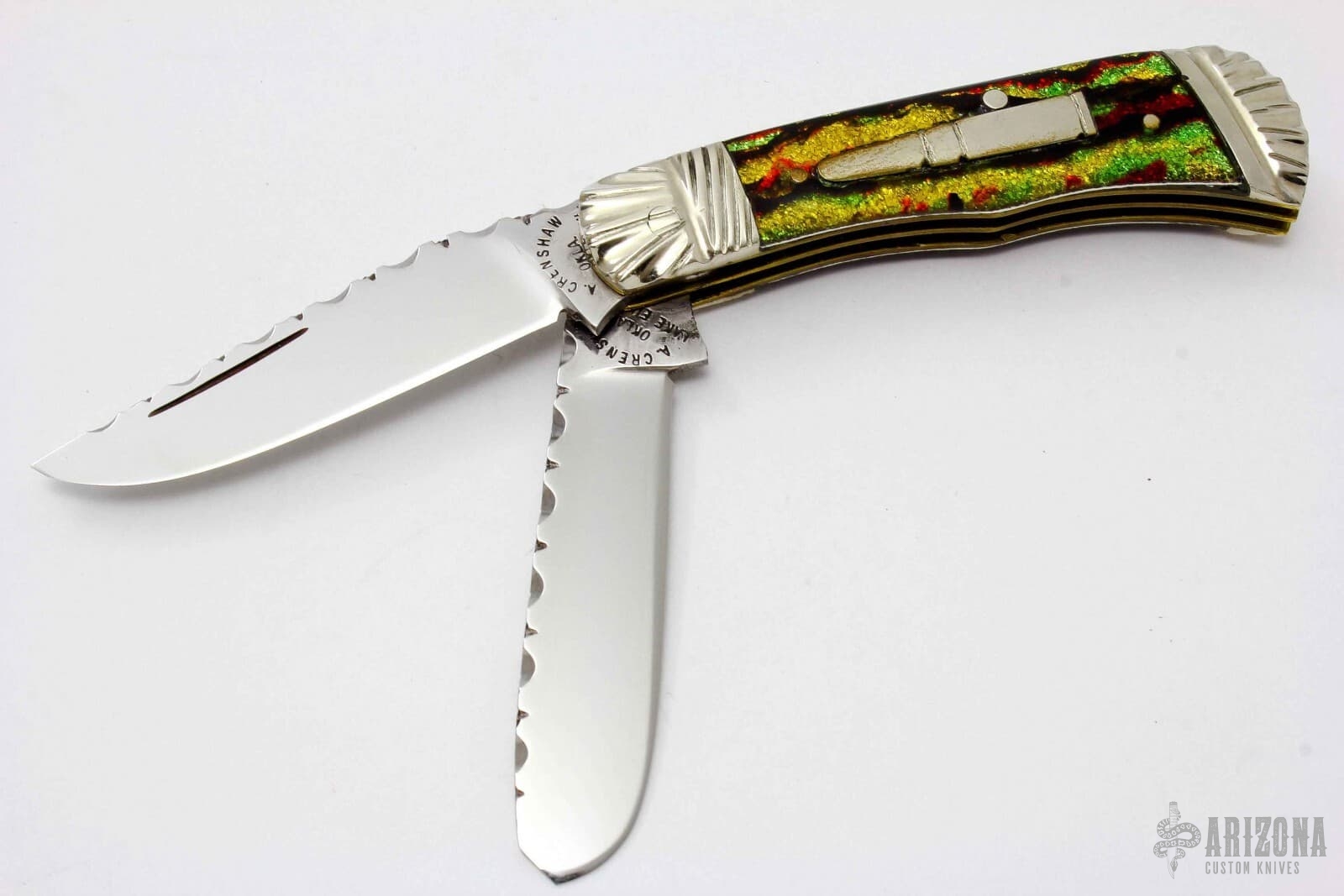 Two Blade Bullet | Arizona Custom Knives