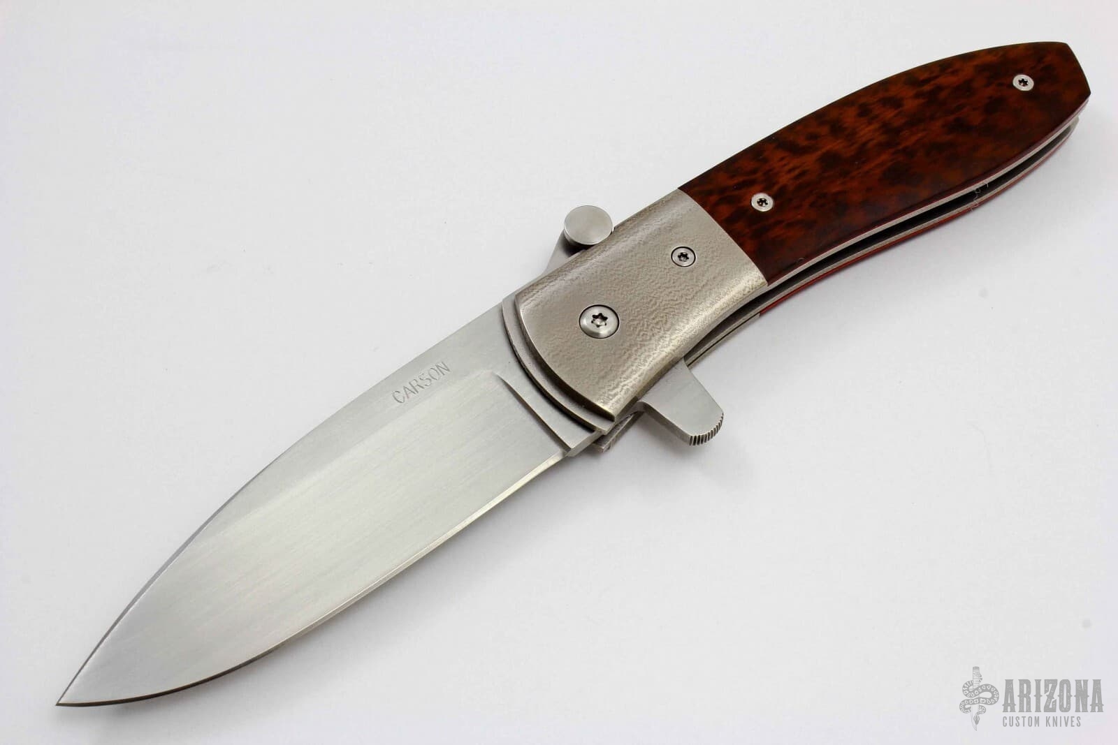 Toggle Lock Folder - Snakewood - Arizona Custom Knives