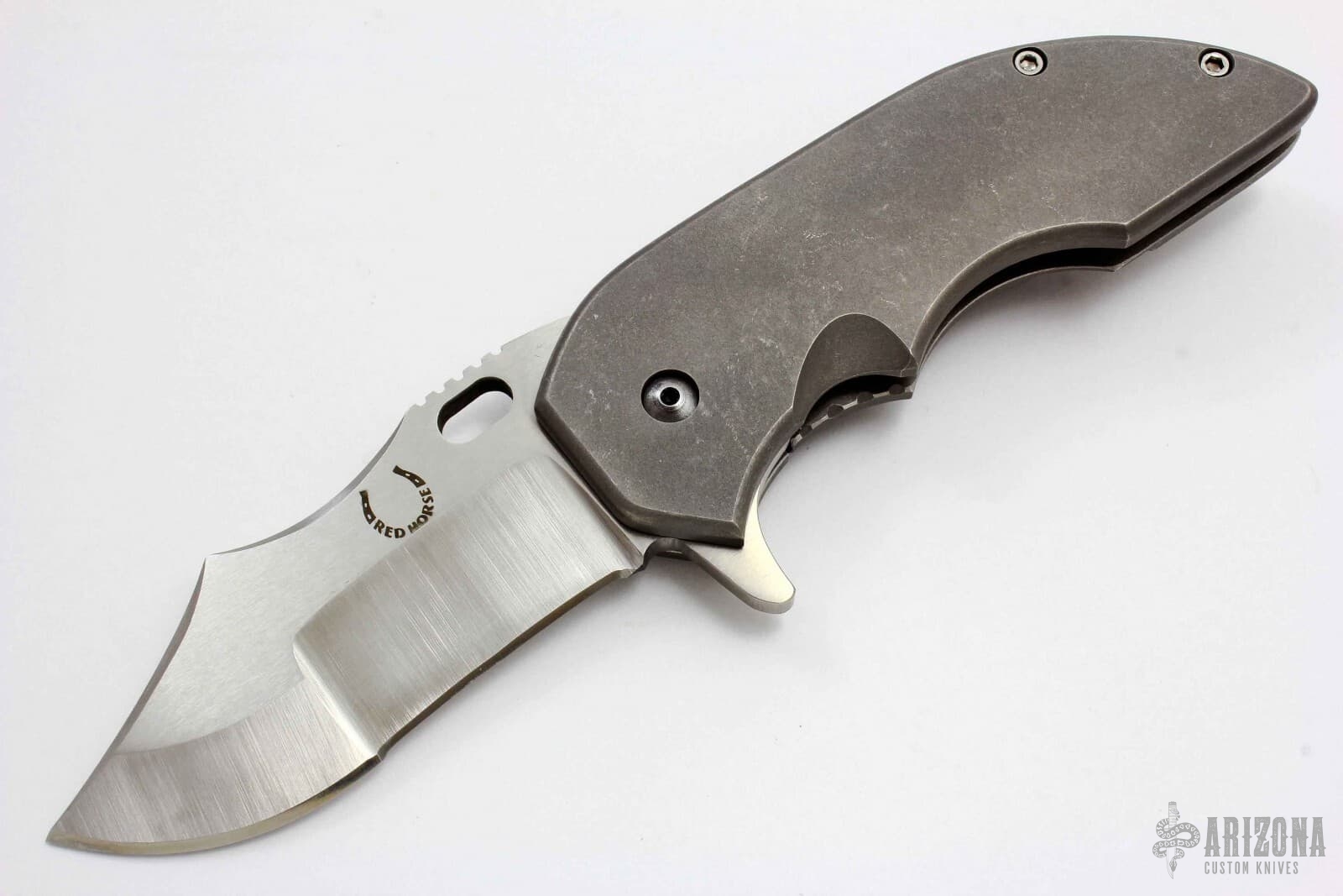 Full Ti War Pig - Arizona Custom Knives