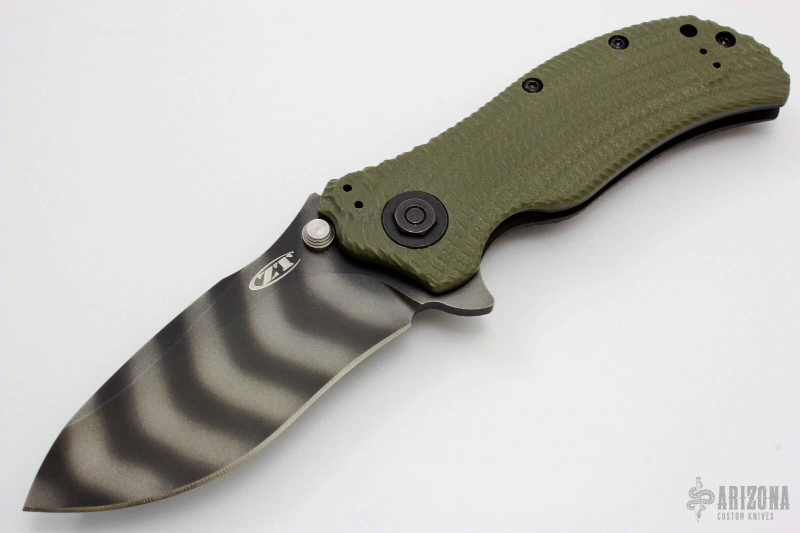 ZT 0301 Strider/Onion Folder Green #7923 | Arizona Custom Knives