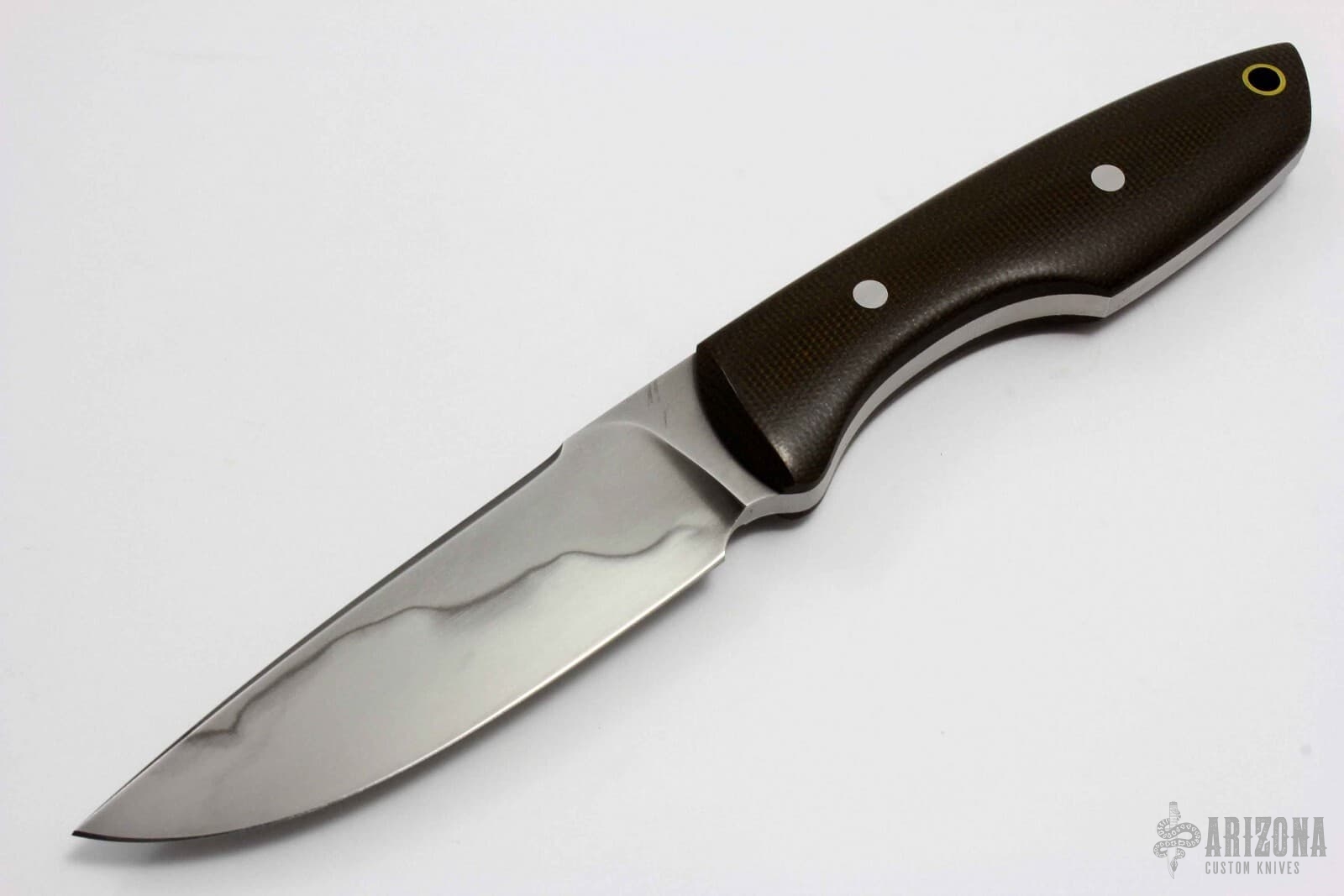 Tac Gauntlet - OD Green Micarta - Arizona Custom Knives