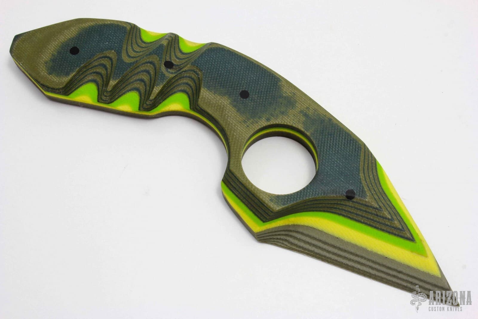 Large G10 Fighter - Arizona Custom Knives