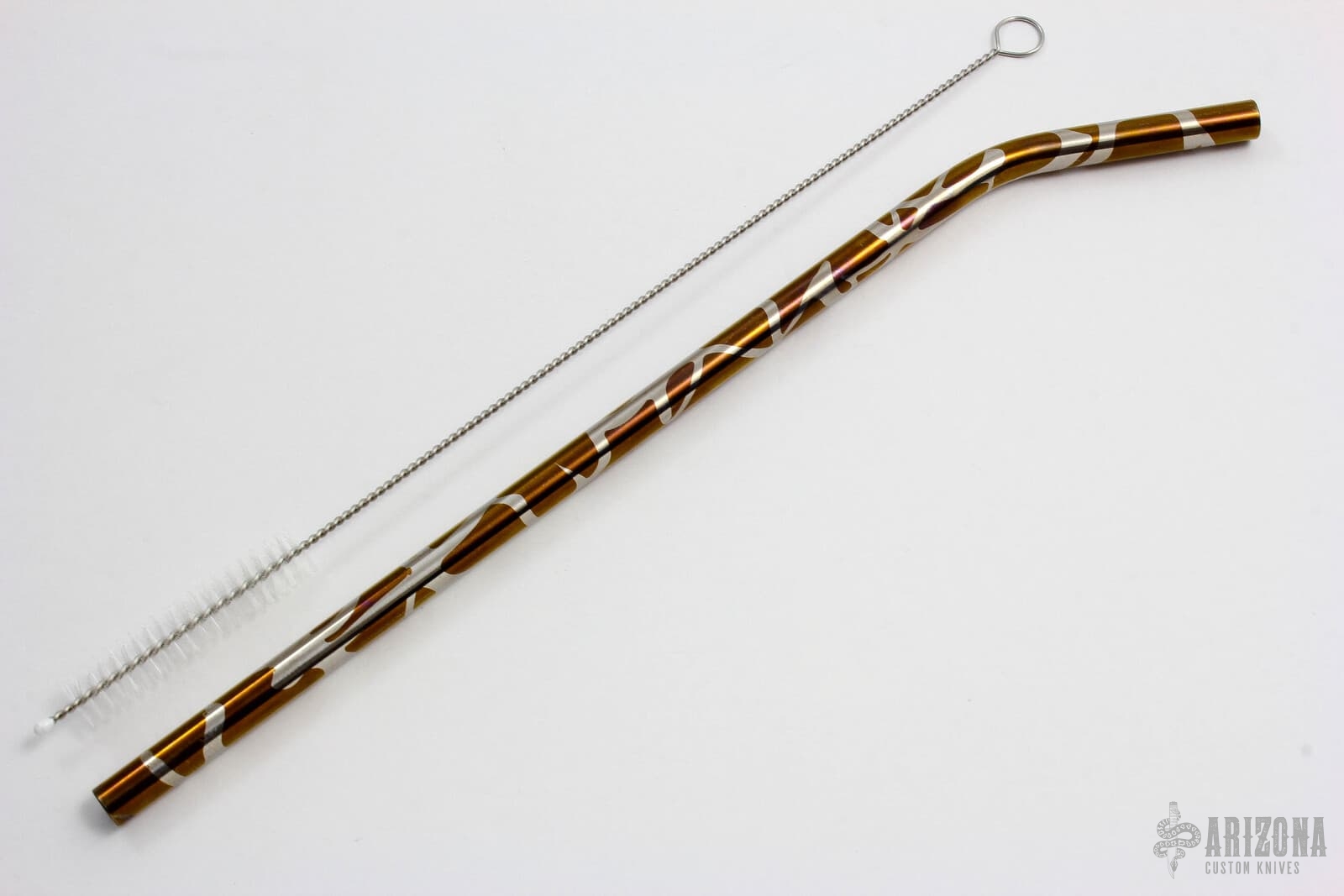 Titanium Drinking Straw - Arizona Custom Knives