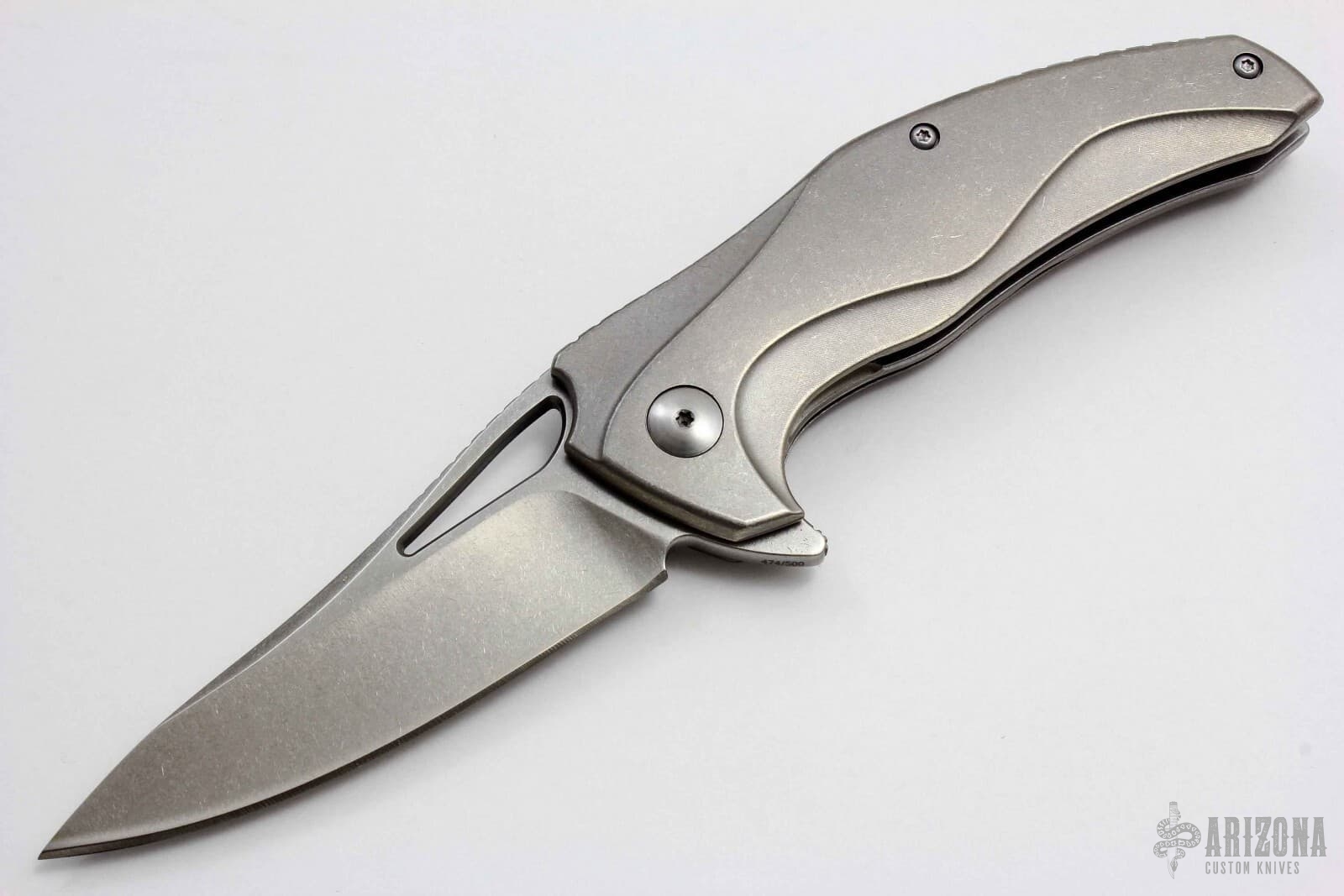 EXO - Full Stonewash #474/500 - Arizona Custom Knives