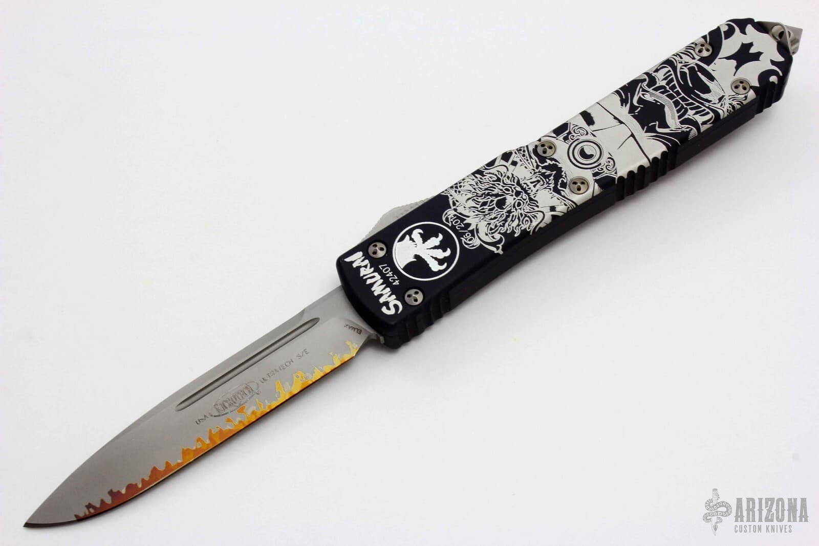 121-4 Ultratech S/E Satin Standard - Samurai - Arizona Custom Knives