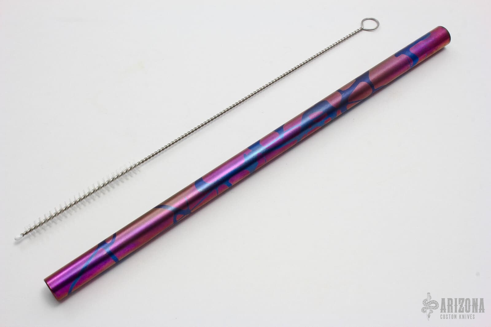 Titanium Drinking Straw - Arizona Custom Knives