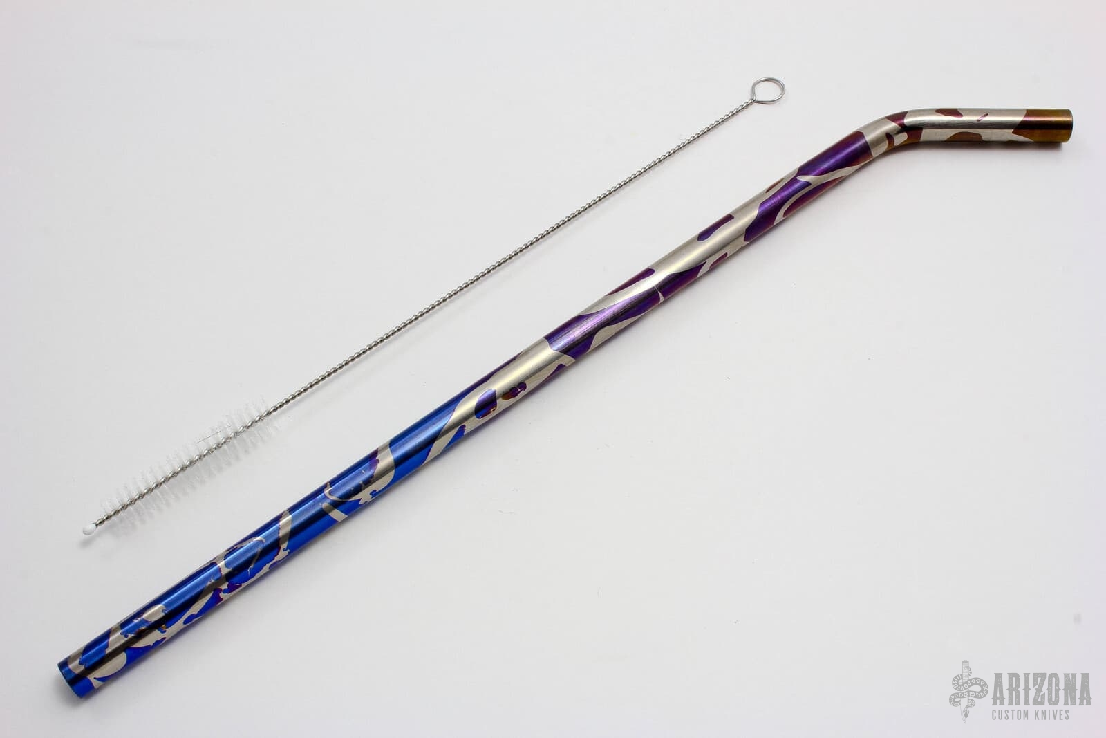 Titanium Drinking Straw | Arizona Custom Knives