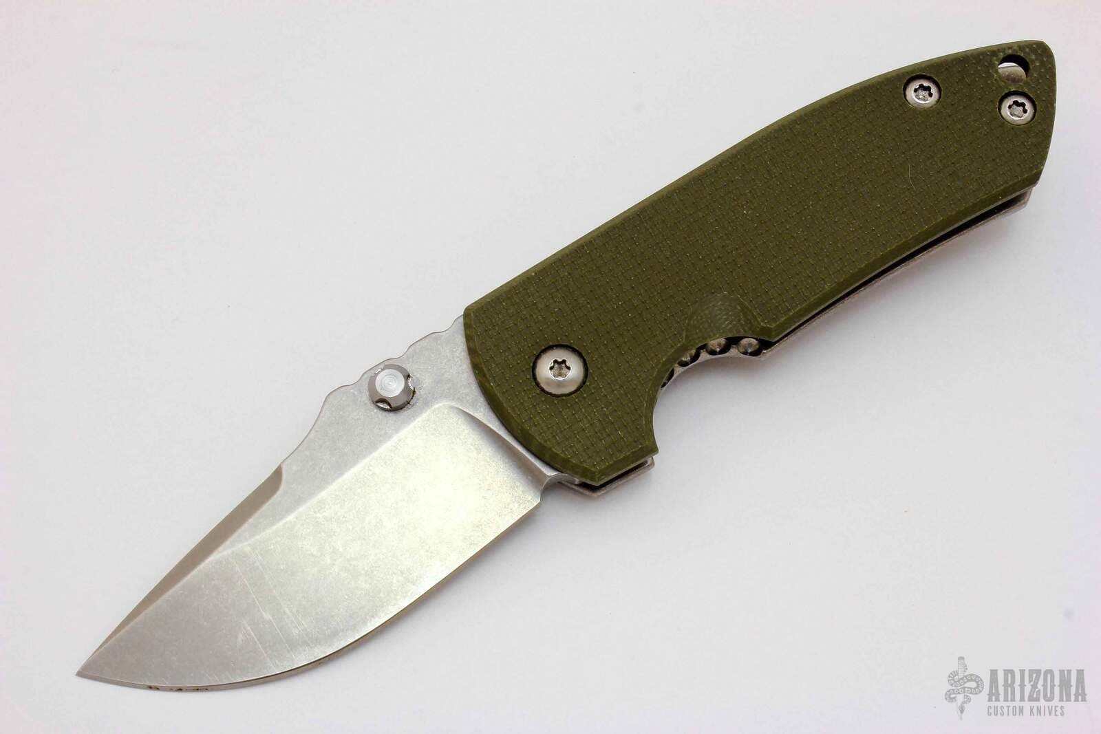 ESV - Green G10 - Arizona Custom Knives