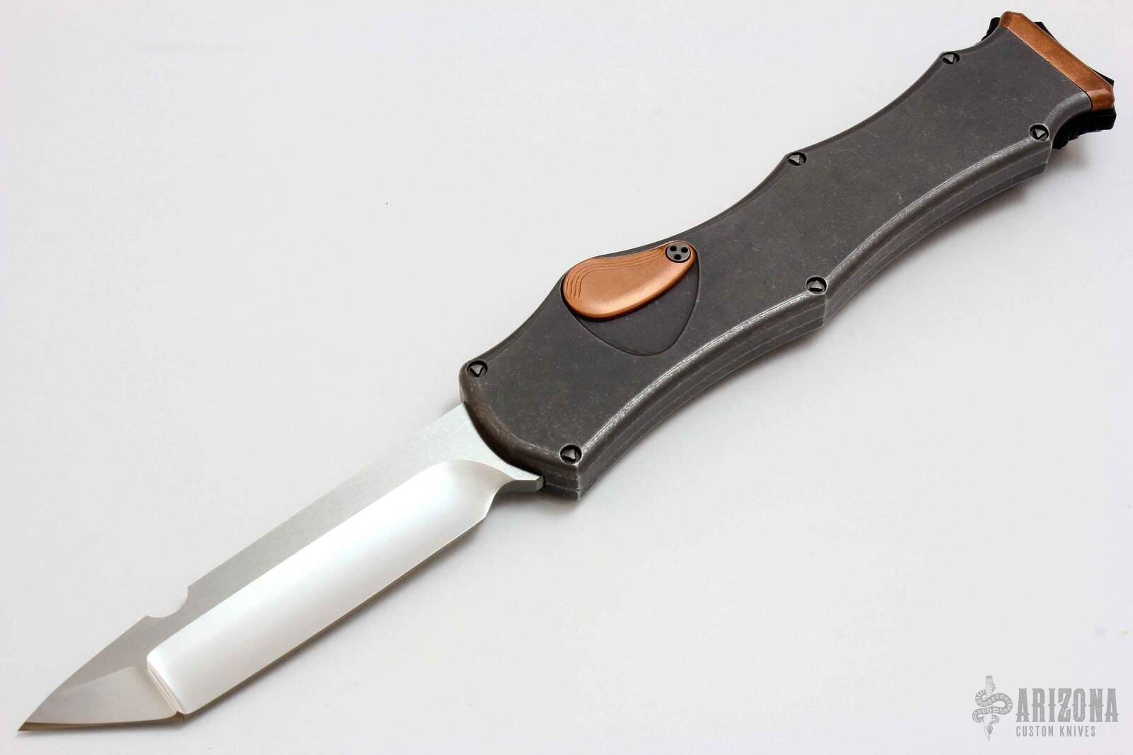 Hydra - Tanto Mirror Polished - Stainless and Copper - Arizona Custom ...