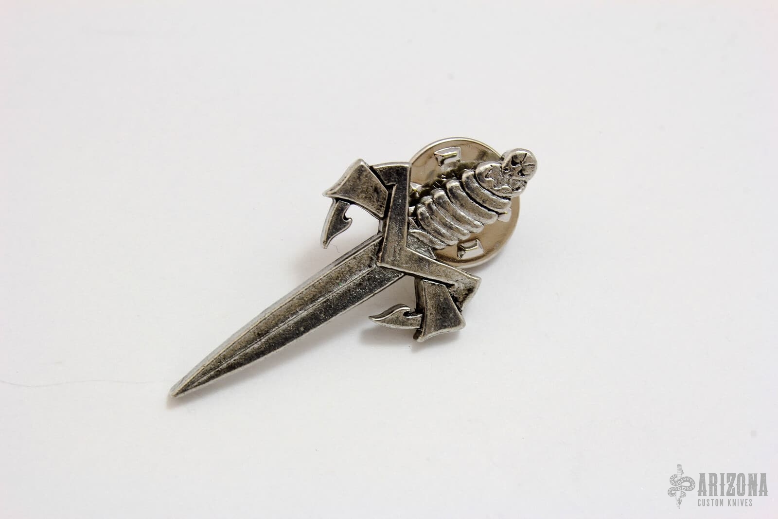 Dagger Logo Lapel Pin - Arizona Custom Knives