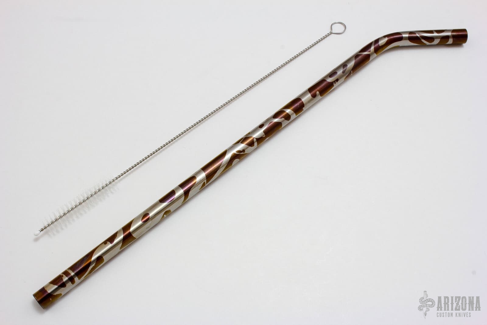 Titanium Drinking Straw - Arizona Custom Knives