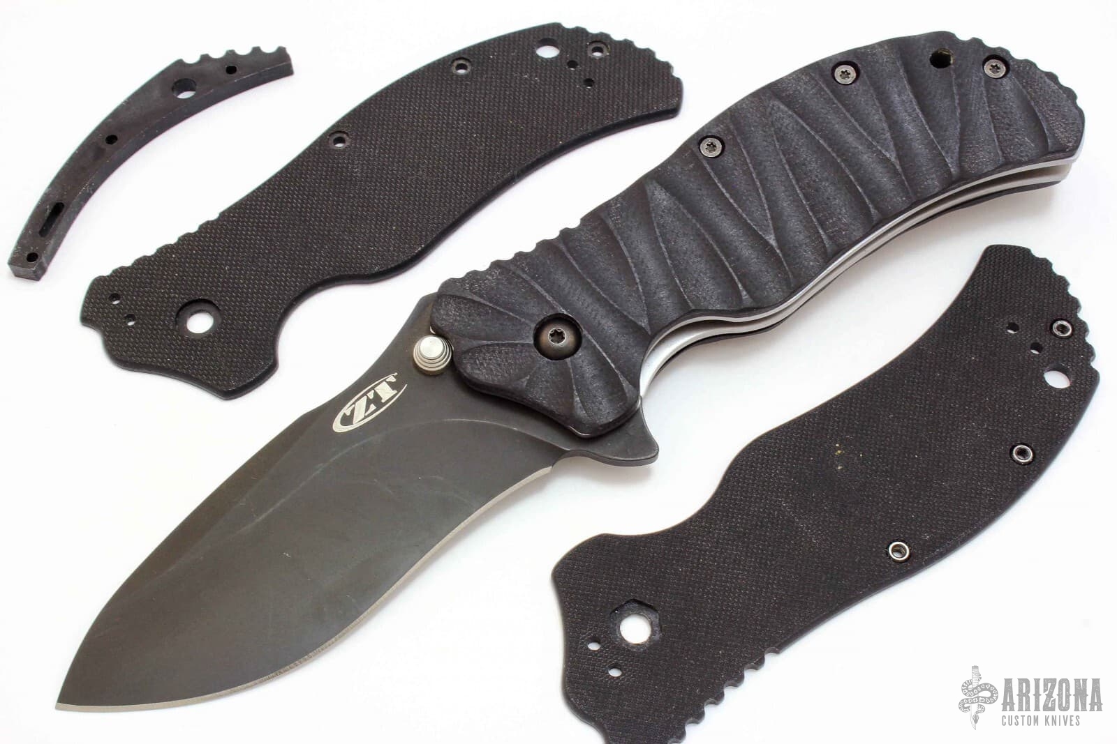ZT 0350 - Pimped Scales - Arizona Custom Knives