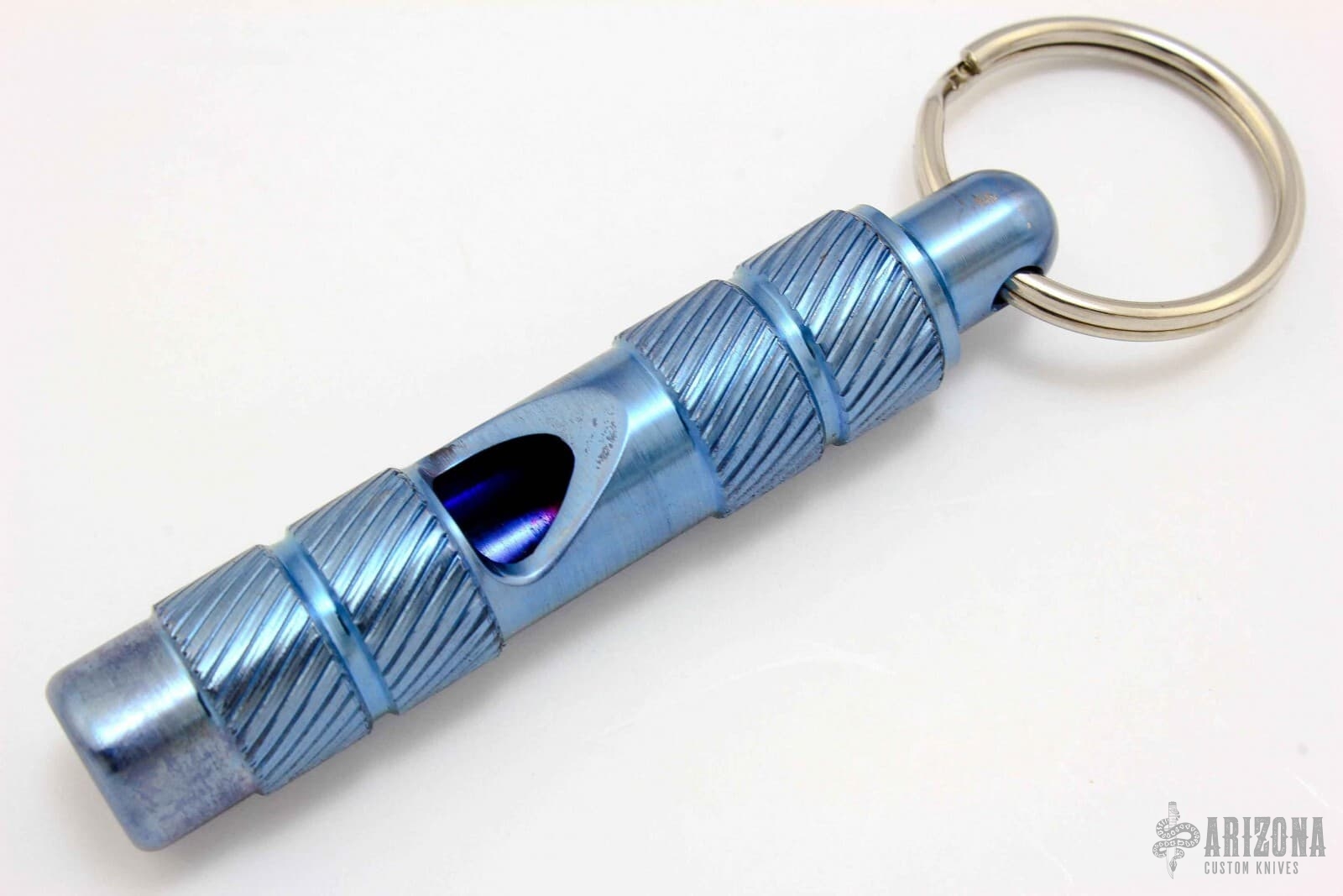 Atwood Whistle - Titanium - Arizona Custom Knives