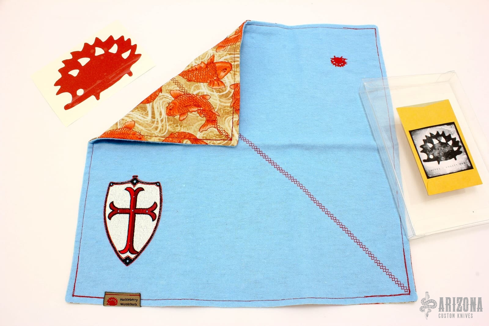 Crusader Handkerchief - 1 of 5 - Arizona Custom Knives