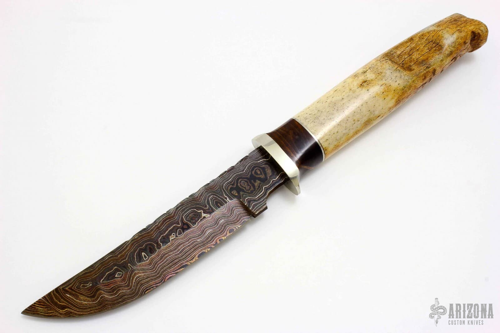 Hunter - Artifact Oosic Handle - Arizona Custom Knives