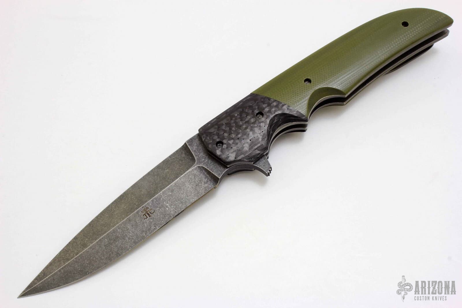 Dagger Grind Linerlock Flipper - Arizona Custom Knives