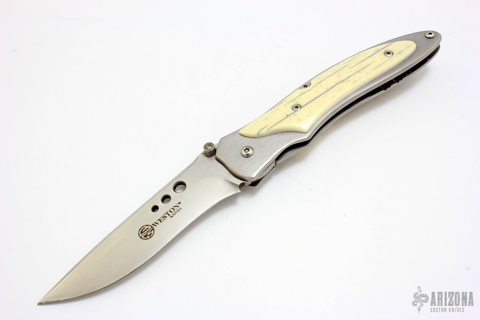 Tactical Folder - Hippo Ivory - Arizona Custom Knives