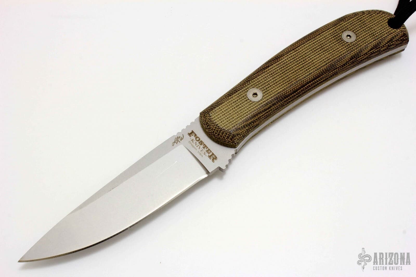 Drop Point Fixed Blade - Arizona Custom Knives