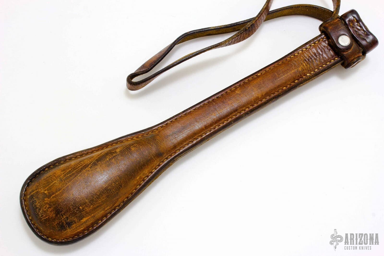 10" Leather Sap/Blackjack w/ Strap - Arizona Custom Knives