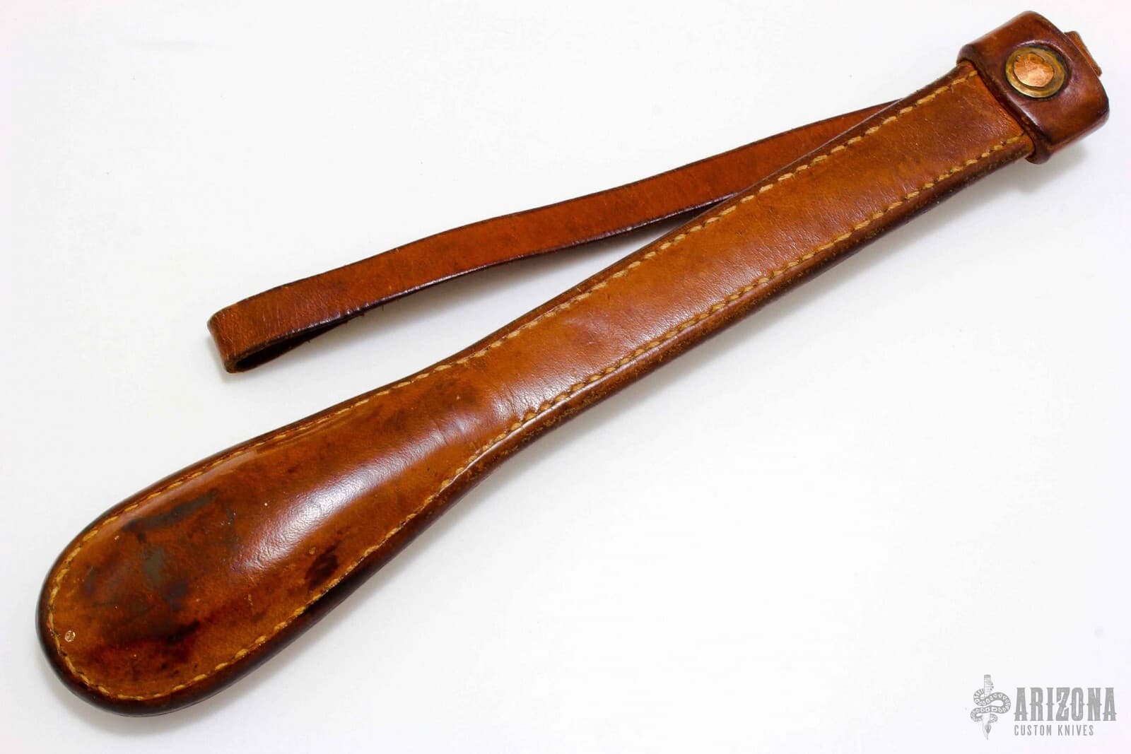 10" Leather Sap/Blackjack w/ Strap - Arizona Custom Knives