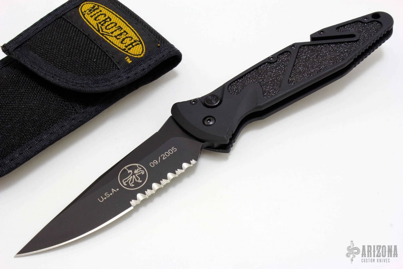 Mini Socom Elite 09/2005 - Black Tactical - Arizona Custom Knives