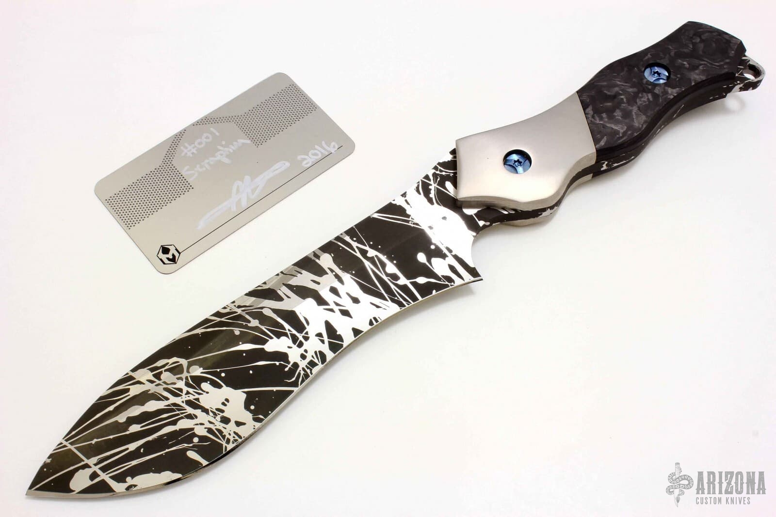Seraphim - Splash #001 - Arizona Custom Knives