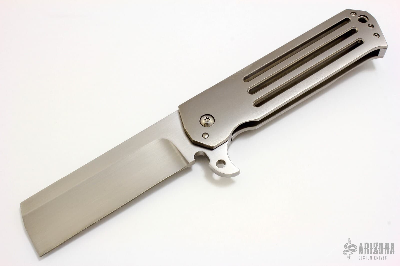 Slotted Slash Flipper - Arizona Custom Knives