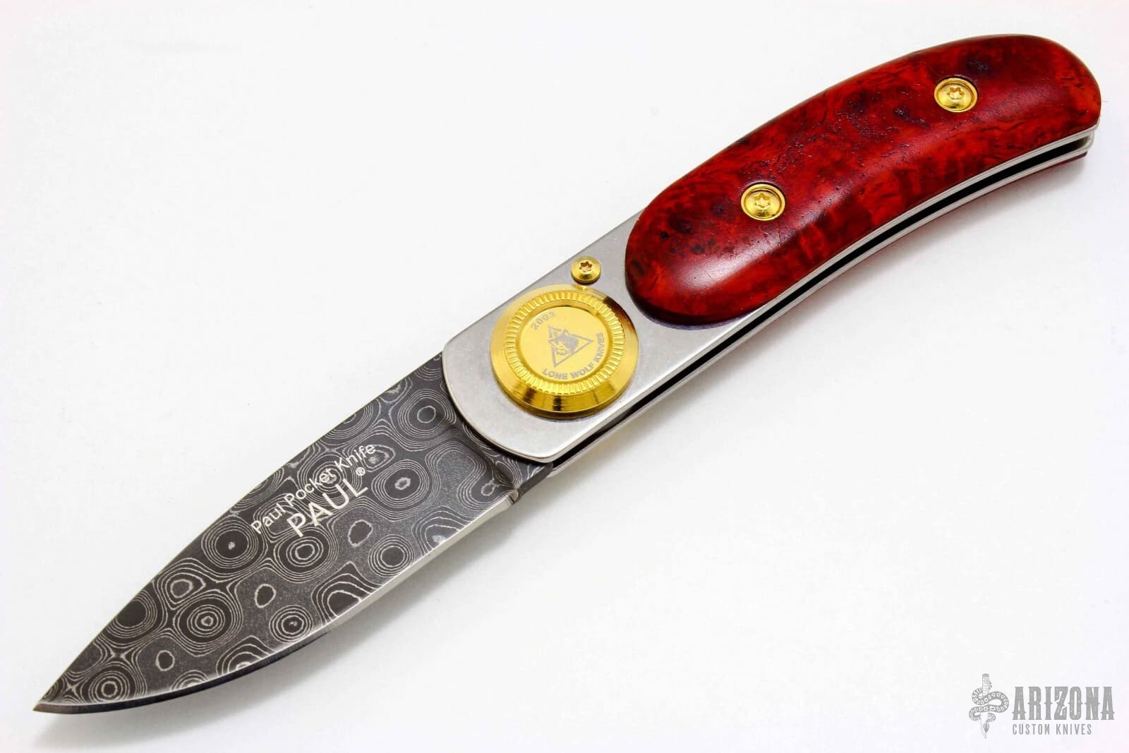 Paul Pocket Knife - Limited Edition - Arizona Custom Knives