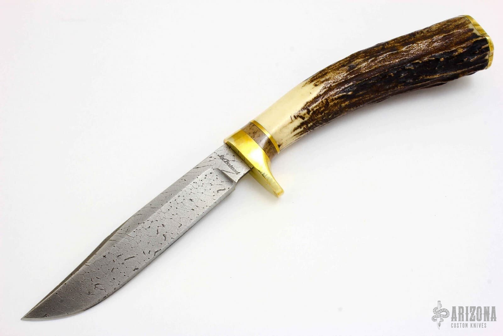 Cable Damascus Fixed Blade - Arizona Custom Knives