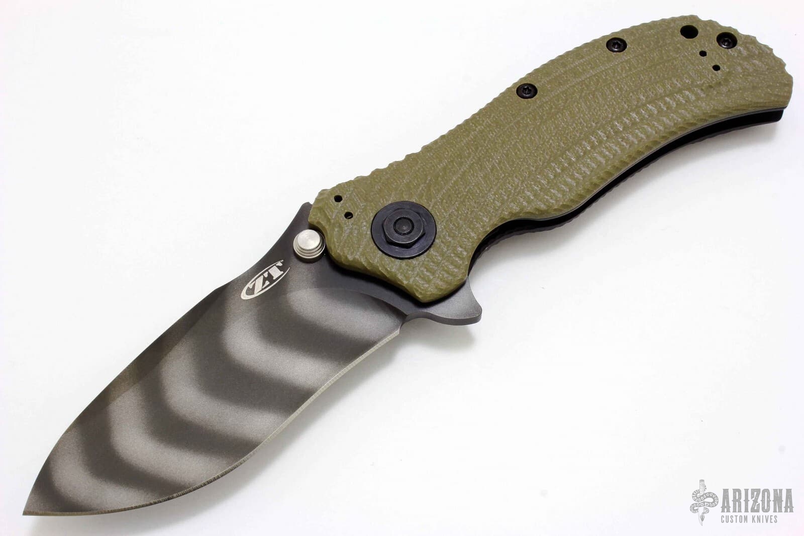 ZT 0301 Strider/Onion Folder Green #12859 - Arizona Custom Knives