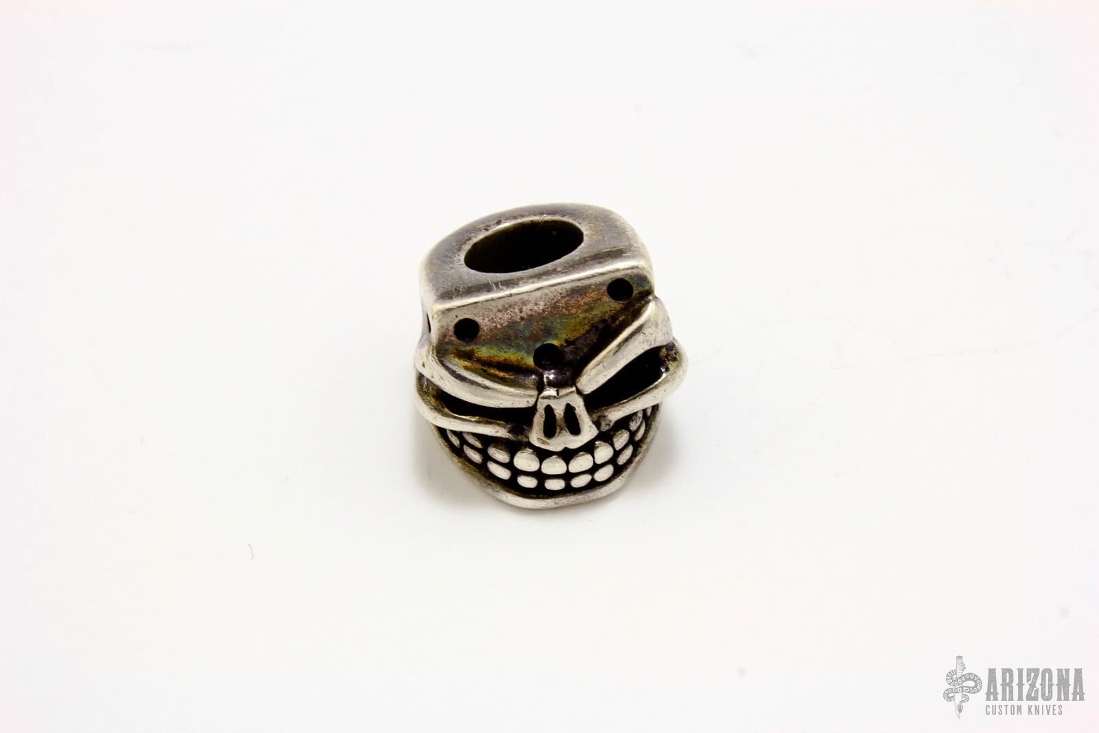 Lucky Dice Sterling Silver Bead - Arizona Custom Knives