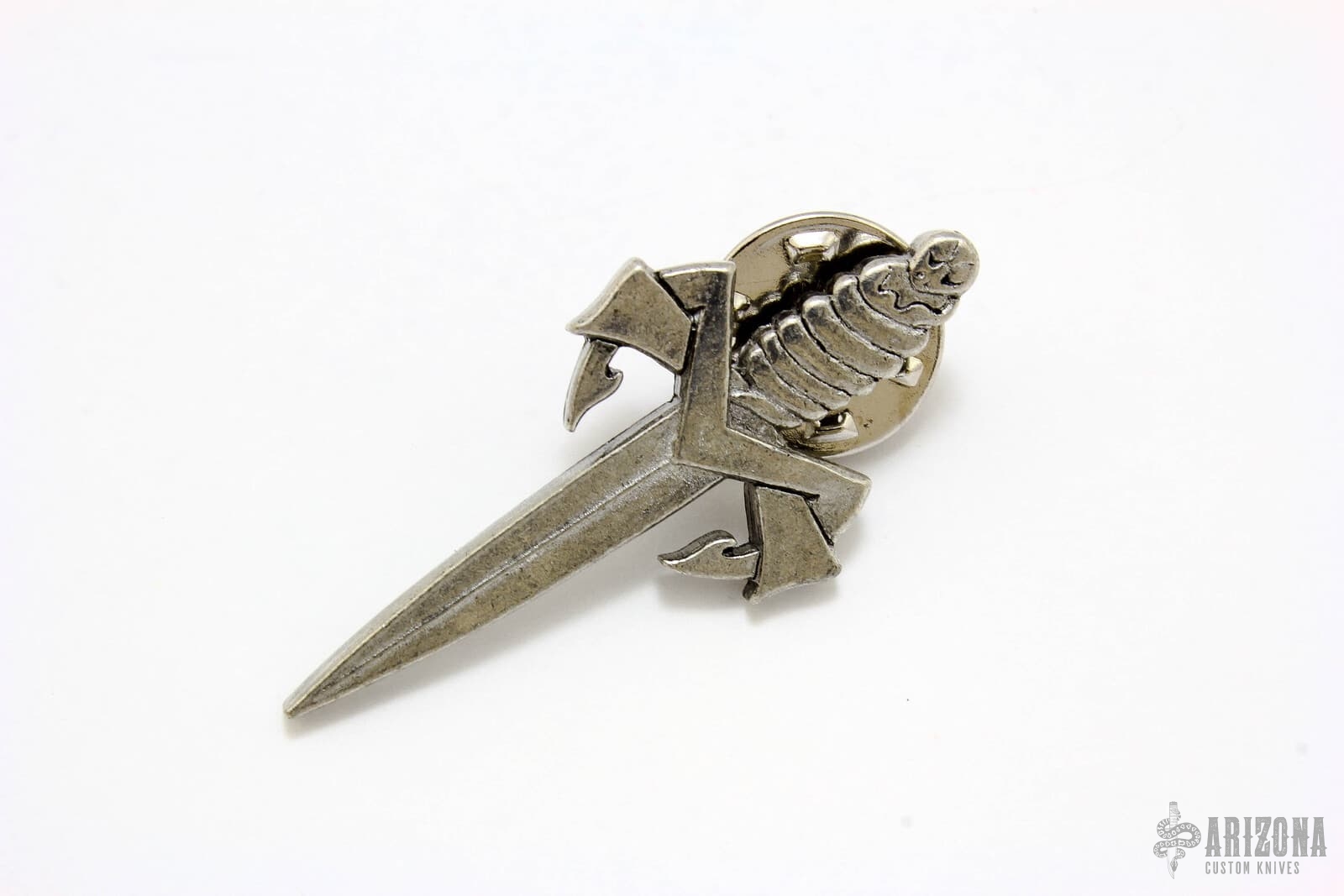 Dagger Logo Lapel Pin - Arizona Custom Knives