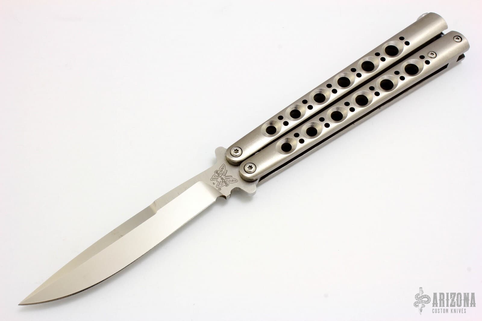 Model 42 Balisong Titanium - Arizona Custom Knives