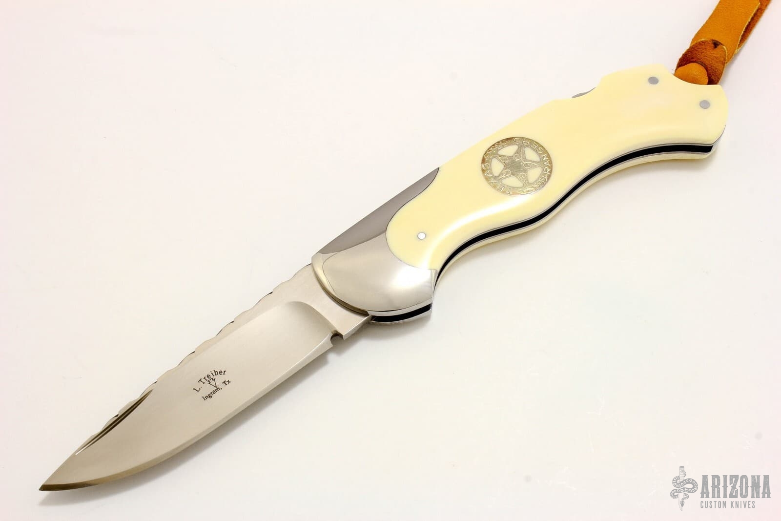 Texas Rangers Lockback - Arizona Custom Knives