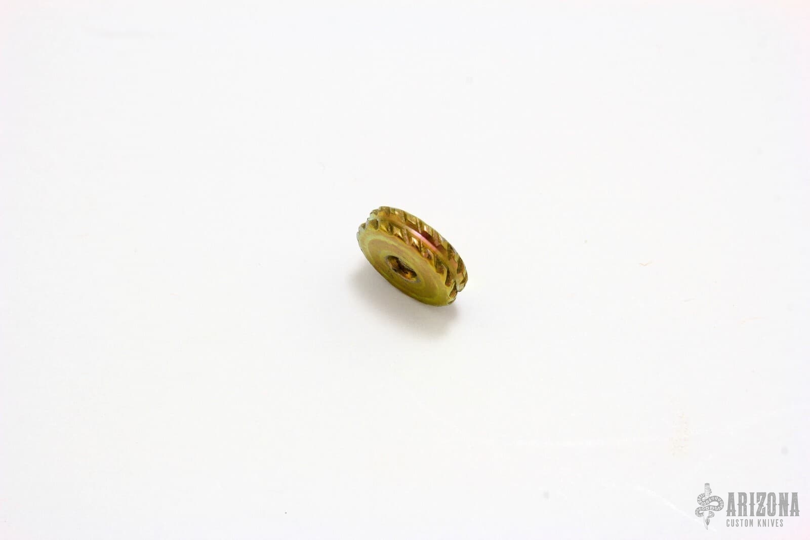 Double Rifled Titanium Thumb Disc - Arizona Custom Knives