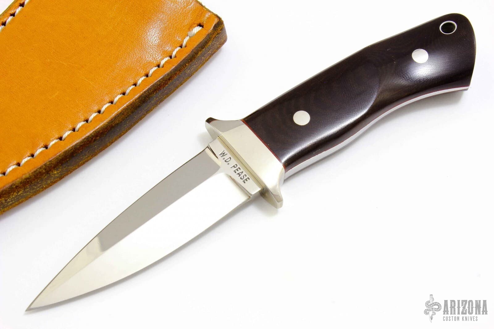 Double Edged Boot Dagger - Arizona Custom Knives