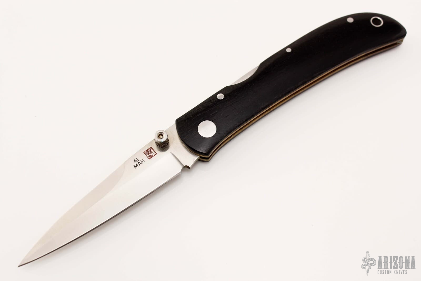 1002T Hawk-Talon - Black Titanwood - Arizona Custom Knives