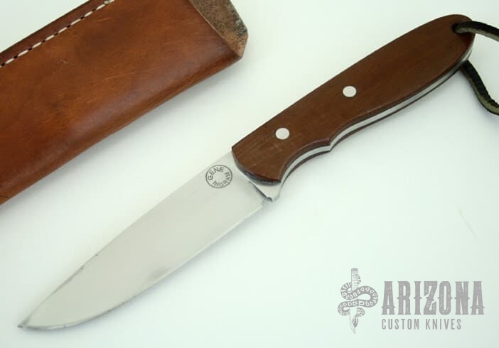 #11 Drop Point-by-Gene-Ingram - Arizona Custom Knives