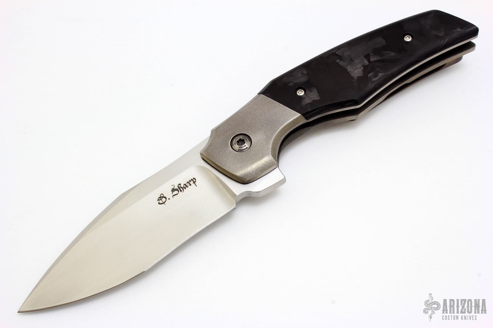 Eleanor - Sharp/Bharucha Collab - One Off - Arizona Custom Knives