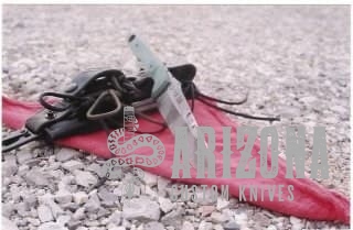 APACHE #10 Tiger Stripe-by-Dwaine-Carrillo - Arizona Custom Knives