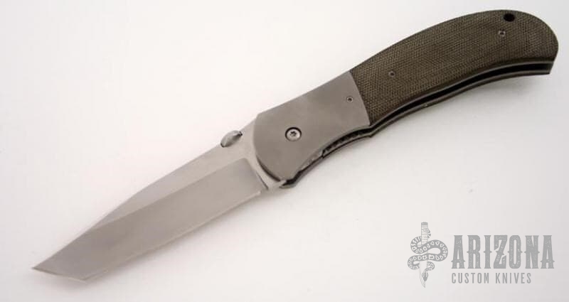 TNK 10th Anniversary Tanto #02-by-John W.-Smith - Arizona Custom Knives